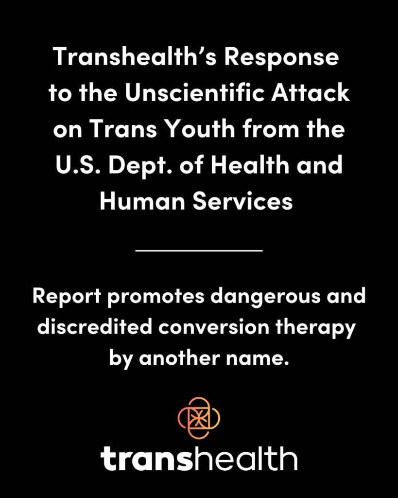 Transhealth’s Response to the Unscientific Attack on Trans Youth from ...